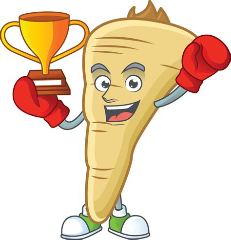 Parsnip Cartoon Character 19930870 Vector Art At Vecteezy