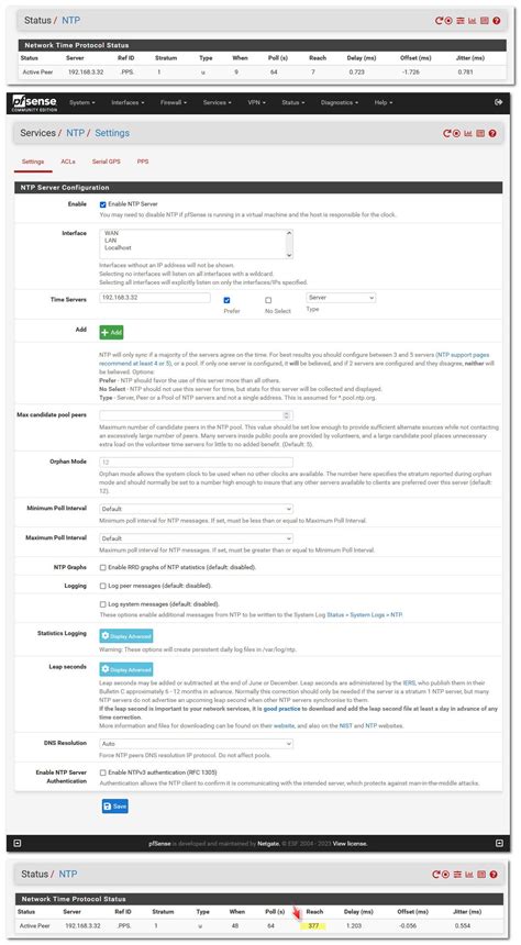 NTP Server Sync Issue After Update To 2 7 2 Netgate Forum