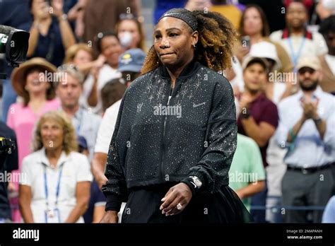 Serena Williams Of The United States Arrives To Play Danka Kovinic