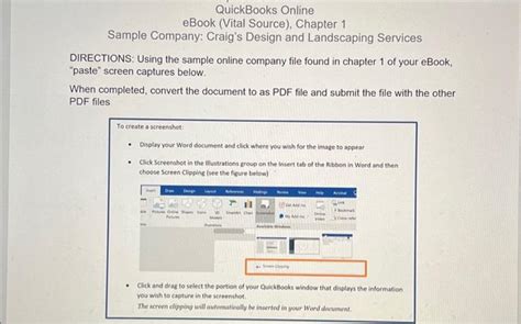 Quickbooks Online Ebook Vital Source Chapter 1