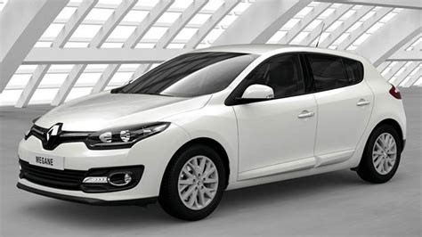 Фото Рено Меган белый лед - Цвета кузова Renault Megane 3