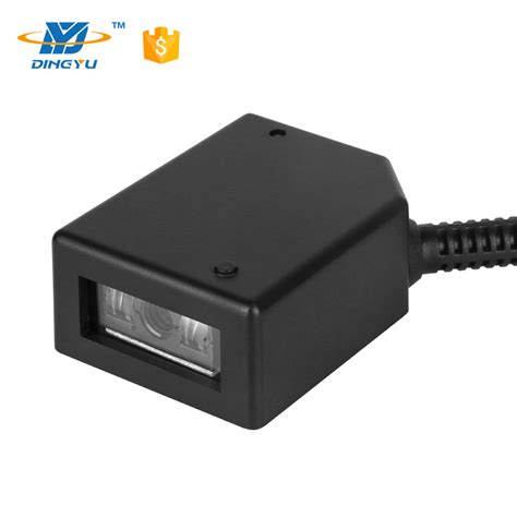 Custom CCD Fixed Mount Barcode Scanner Bit Mini Fixed Barcode Reader RS For Industrial