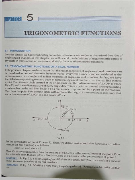Trignometric Functions Pdf