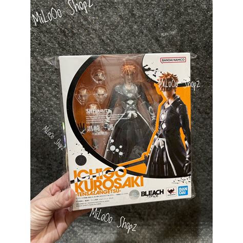 Jual Ichigo Kurosaki Bankai Tensazangetsu Shf S H Figuarts Bleach Bandai Shopee Indonesia