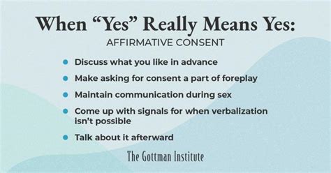 Exercise Affirmative Consent Before Sex Even Starts As A Part Of