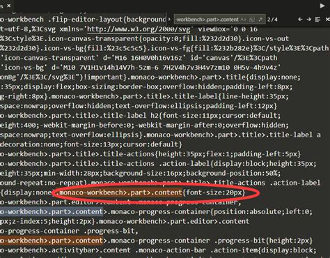 VSCode 设置侧边栏字体大小 Visual Studio Code改变侧边栏大小 北极的大企鹅 博客园
