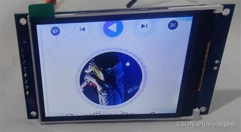 Esp32入门 移植lvgl显示music的demolvgl Music Demo Csdn博客