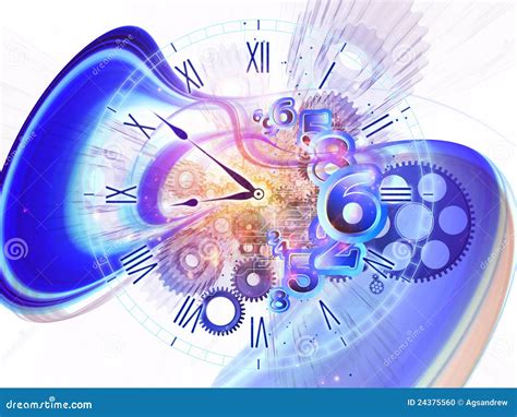 Bucle Temporal Stock De Ilustración Ilustración De Minuto 24375560