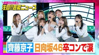 日向坂46齊藤京子卒業コンサートで涙 欅坂46手を繋いで帰ろうか語るなら未来を披露にファン歓喜動画でわかる注目芸能ニュース