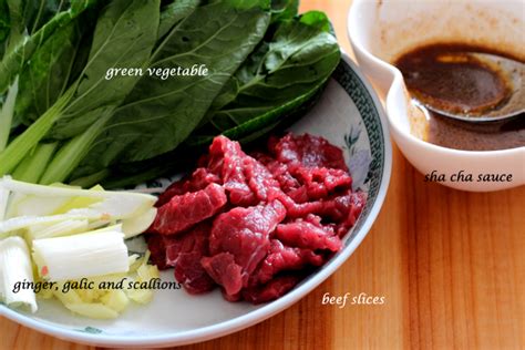 Beef With Sha Cha Sauce China Sichuan Food