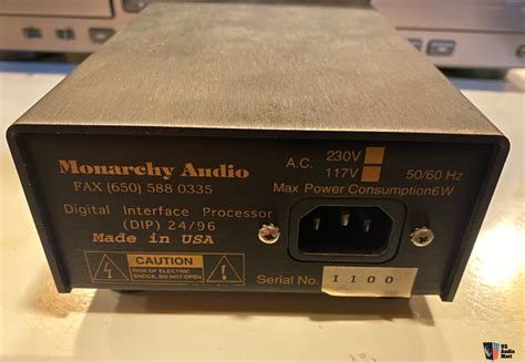 Monarchy Audio Dip Digital Interface Processor 2496 For Sale Canuck