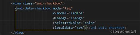 uni data checkbox修改选中的单选框的背景色，三个框的选中颜色不一样 csdn博客