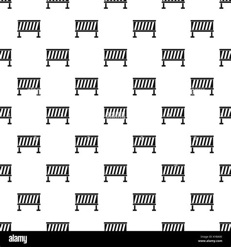 Traffic Barrier Pattern Vector Stock Vector Image And Art Alamy