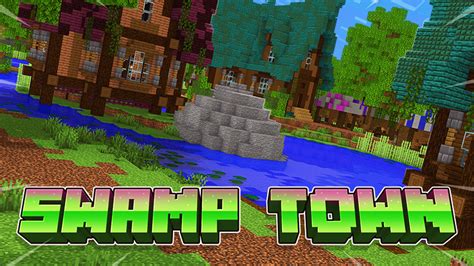 Swamp Town By Mobblocks Minecraft Marketplace Map Minecraft Bedrock