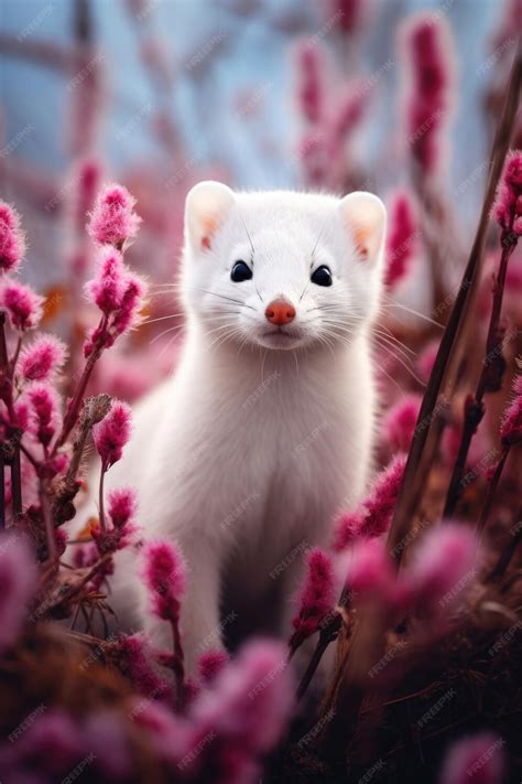 Premium Ai Image Eurasian Ermine In The Wild