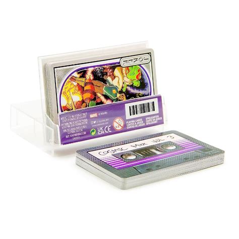 Guardians Of The Galaxy Cassette Playing Card Winsert Off The Wagon Shop
