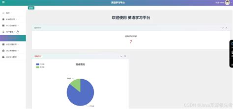 基于springboot vue的英语学习平台系统设计与实现（2024 2025计算机毕业设计源码 论文 部署） 基于springboot