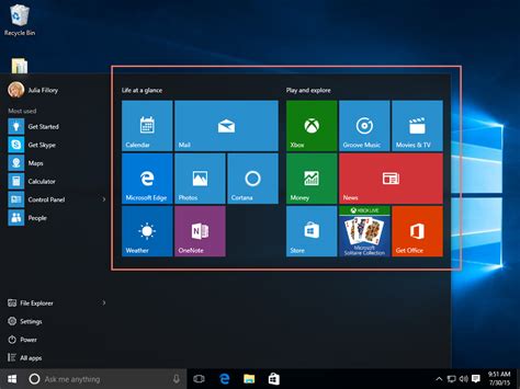 Startmenu Tiles No Longer Have Centered Text R Windows10