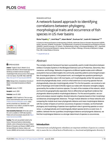 Pdf A Network Based Approach To Identifying Correlations Between