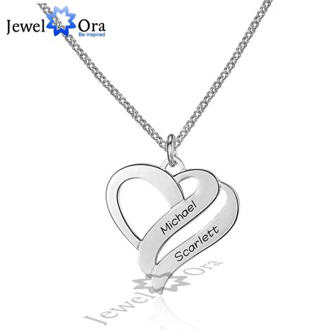 Best T For Girlfriend Diy Name Necklace Personalized 925 Sterling