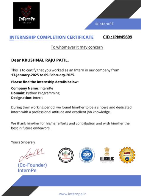 i m thrilled to share that i ve successfully completed my python