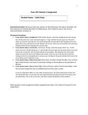 Econ Homework Chapter Final Doc Econ Module Assignment Student Name Caleb