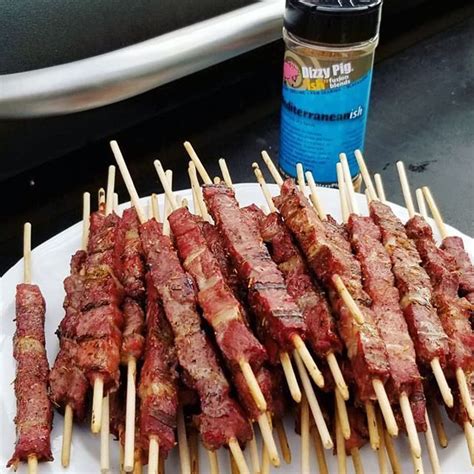 Lamb Spiedini With Our Mediterranean Ish Fusion Rub By