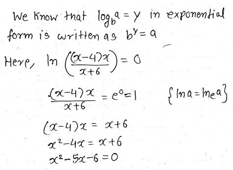 Answered Solve Logarithmic Equation For X Ln Bartleby