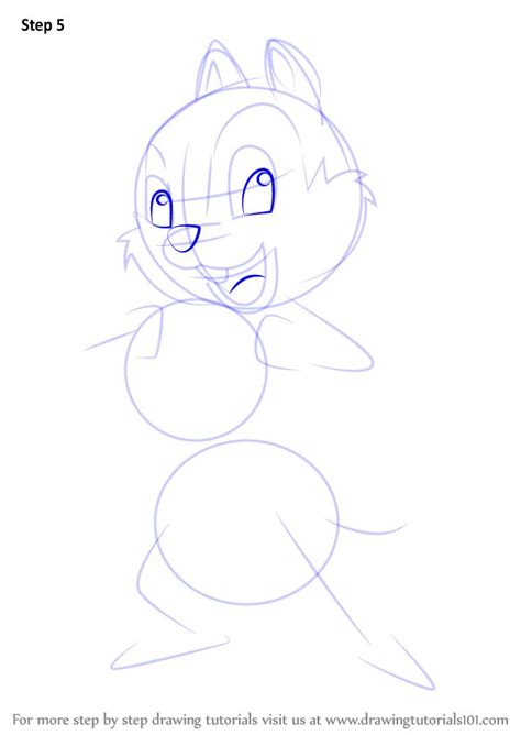 Learn How To Draw Chip From Chip And Dale Chip N Dale Step By Step
