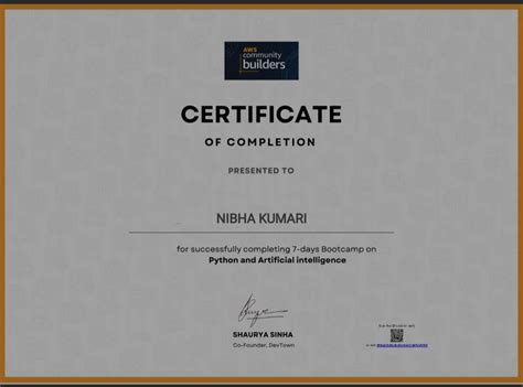 Nibha Kumari On Linkedin Ok Guys Here I Got Another Certificate For 7