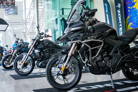 Zontes revoluciona mercado de motos premium no Brasil três modelos