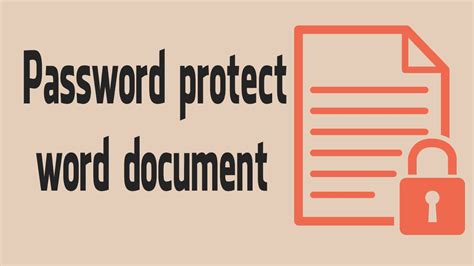 Password Protect Word Document You Need To Know These Tips [2024]