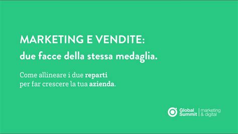 Marketing E Vendite