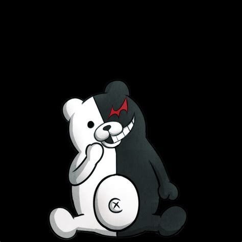 【弹丸论破】（v3的）黑白熊 全身立绘 哔哩哔哩