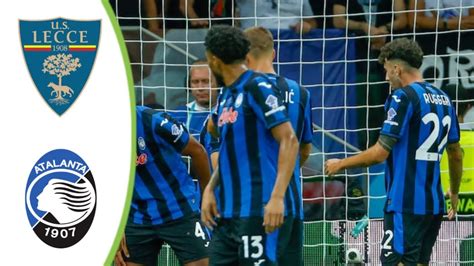 Lecce Vs Atalanta Extended Highlights All Goals 2024 HD YouTube