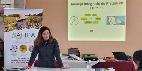 Afipa Capacita A Agricultores De La Región De Ohiggins En Manejo