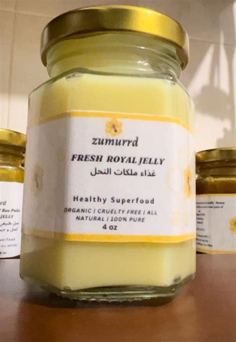 100% Pure Fresh Royal Jelly Raw Unprocessed Natural High - Etsy