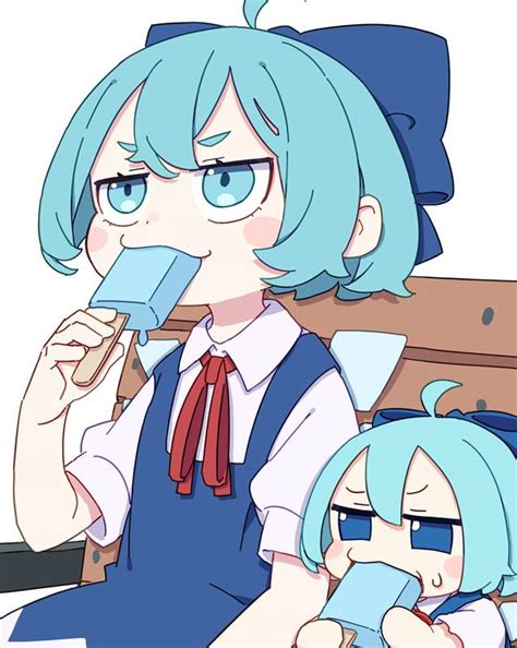 棒冰冰棒琪露诺东方project图片尺寸2928x3674 Bobopic