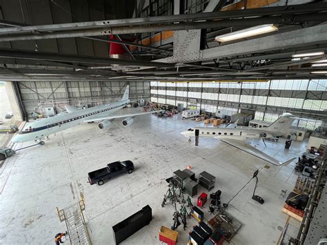 Aircraft In The Hangar At Wpafb Nasa Airborne Science Program