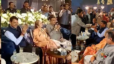 Video देवेंद्र फडणवीस यांनी गायले नजरे मिलते नजरोंसेगाणे नितीन