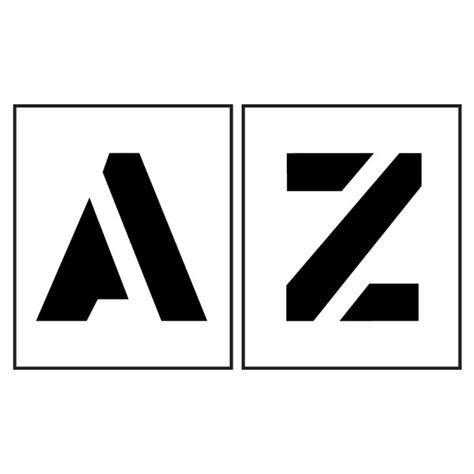 Stencil Kit Letters A Z