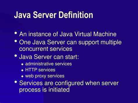 ppt java server and servlet powerpoint presentation free download