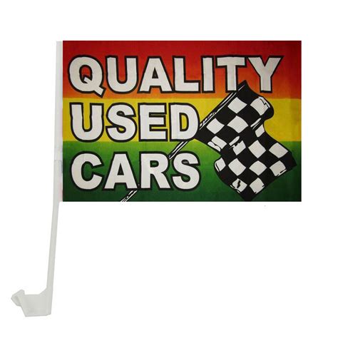 12 X 18 Double Sided Printed Custom Car Flagflags
