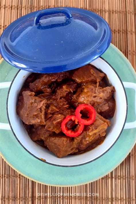 Beef Rendang Indonesian Slow Cooked Beef Stew