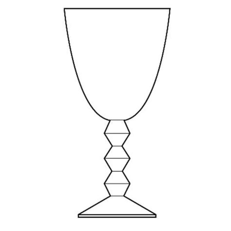 Vintaged Baccarat Vega Topaz Rhine Vintage Wine Glass Chairish
