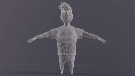 Wade Ripple Pixar Elemental Animated PBR D Model By Danyelon