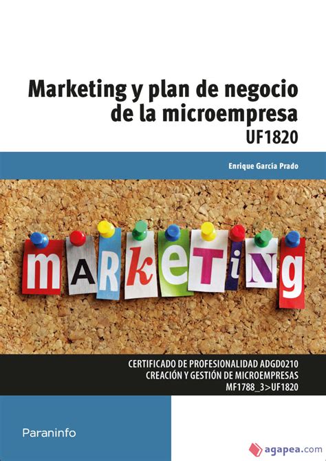 Marketing Y Plan De Negocio De La Microempresa Certificados De