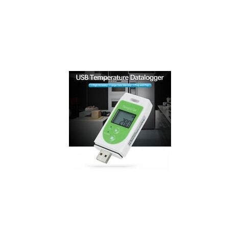 AlwaysH Thermometer Data Logger Multi Use USB Temperature Logger Reusable Temperature Logger