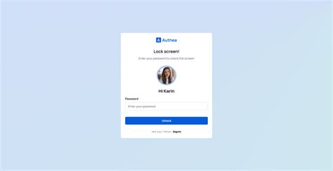 Authea Authentication Pages Tailwind CSS 3 HTML Template By Zoyo Themes