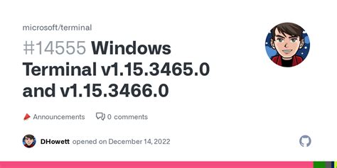 Windows Terminal V11534650 And V11534660 · Microsoft Terminal